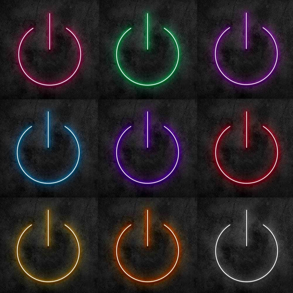Power On Neon Sign – Canvas Freaks