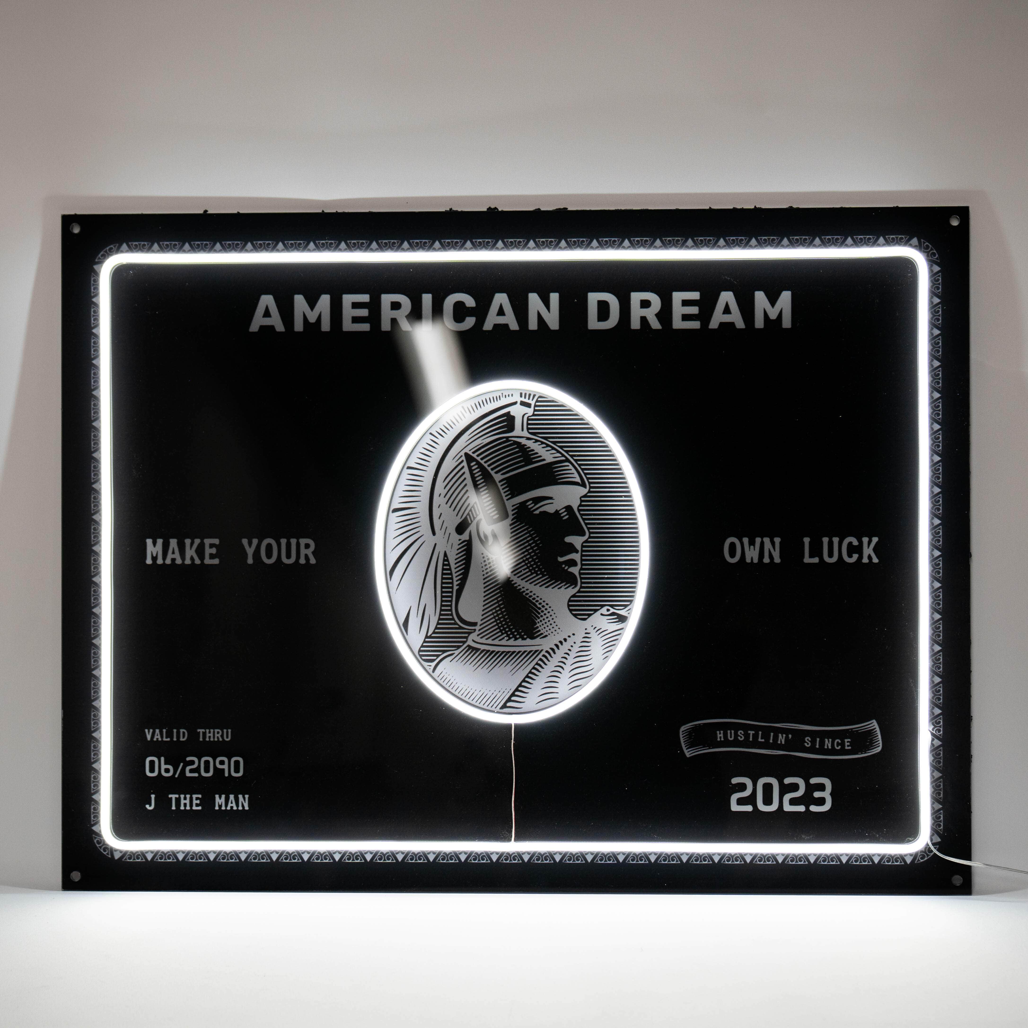 American Dream Custom Neon Sign – Canvas Freaks