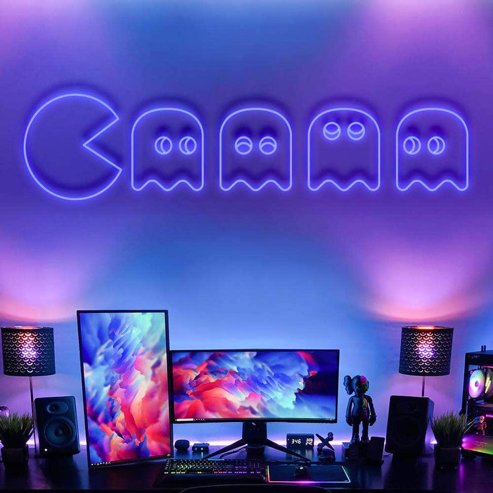 Pac Man Neon Sign – Canvas Freaks