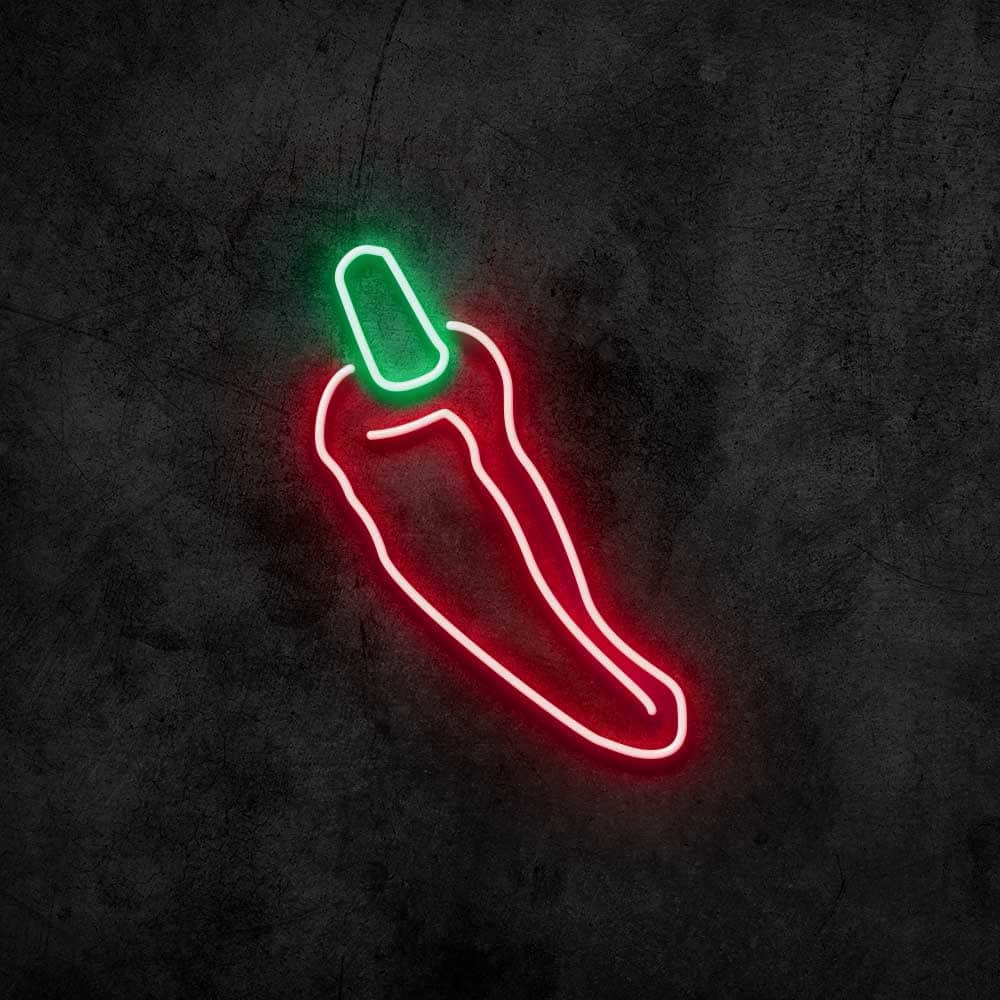 Chili Neon Sign – Canvas Freaks