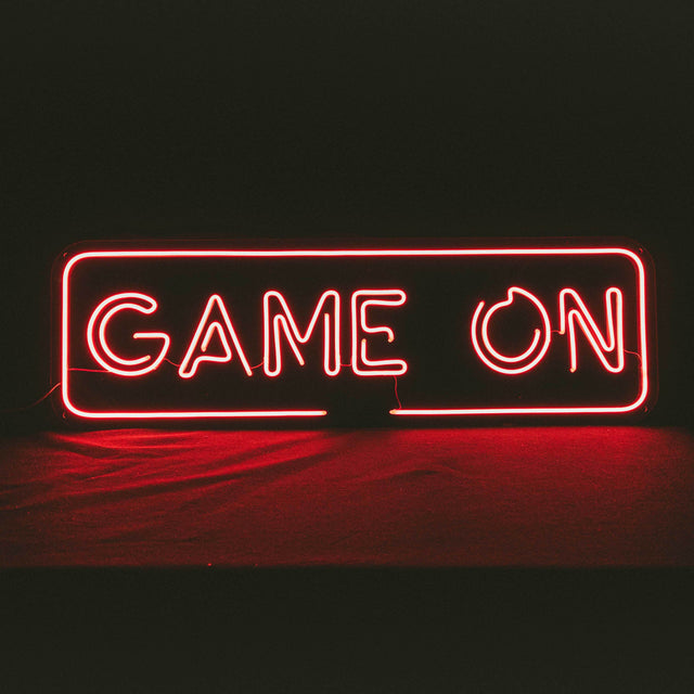 Game On Neon Sign – Canvas Freaks