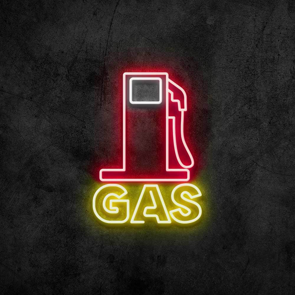Gas Neon Sign – Canvas Freaks