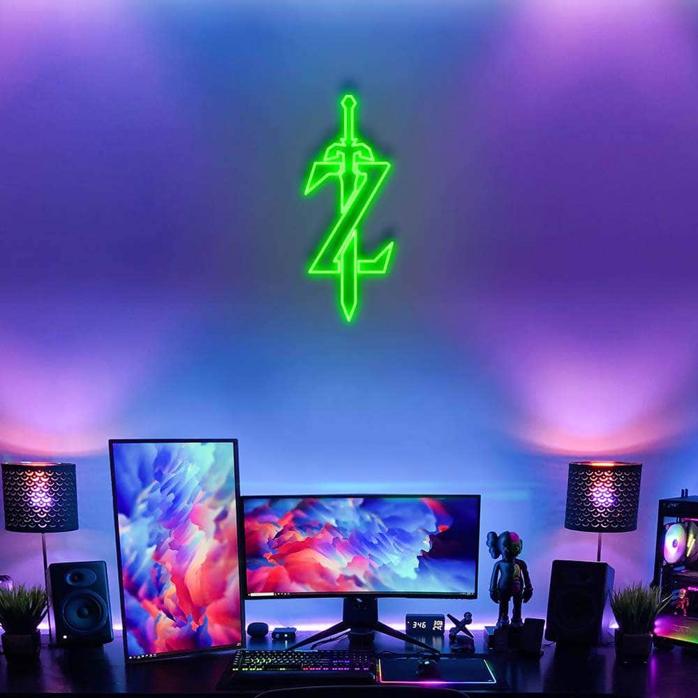 Zelda Sword Neon Sign – Canvas Freaks