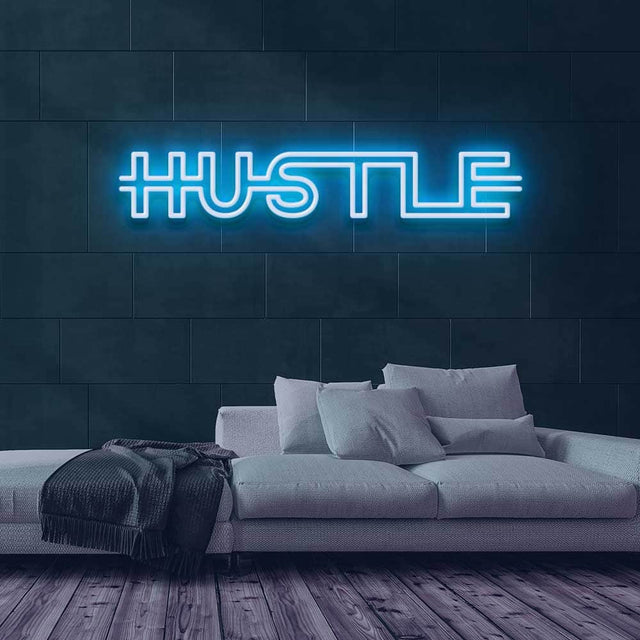 Modern Hustle Sign Neon Sign – Canvas Freaks