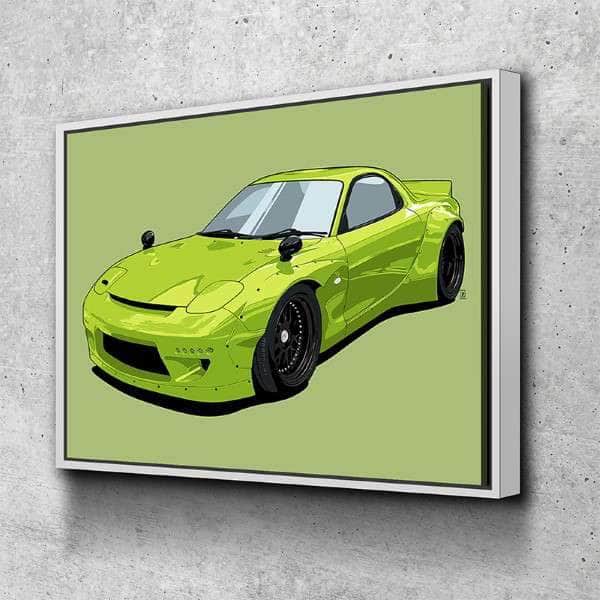 Mazda RX7 FD Wall Art – Canvas Freaks