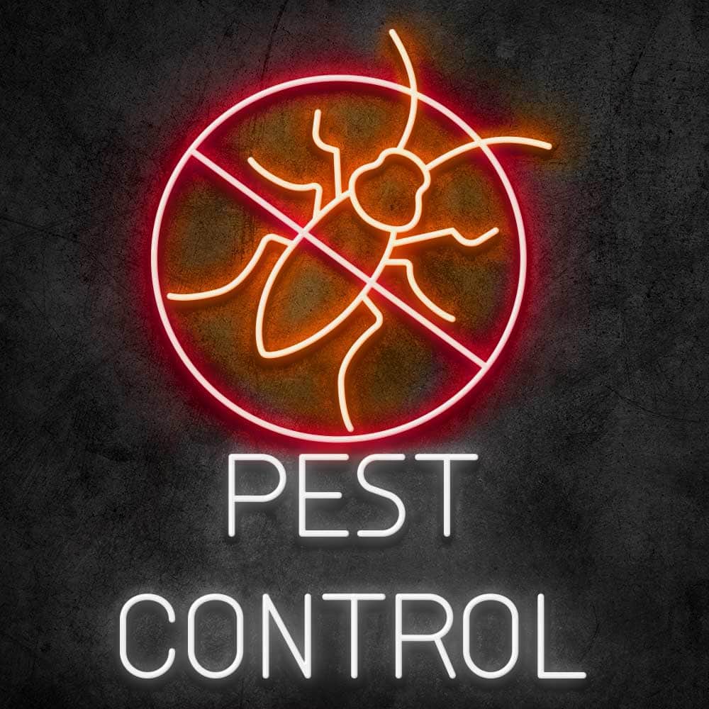 Pest Control Neon Sign – Canvas Freaks