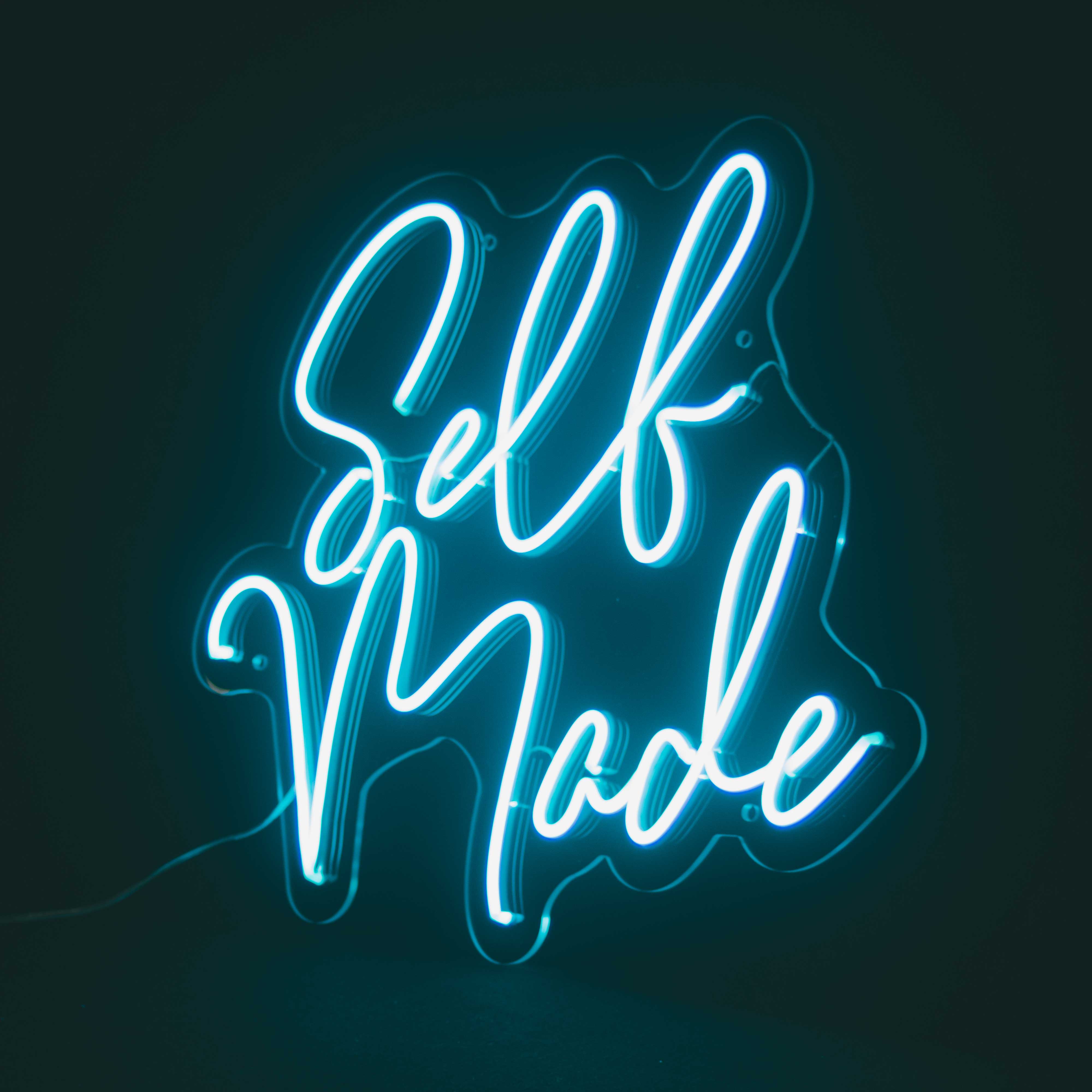 Self Made Neon Sign – Canvas Freaks