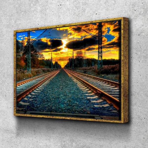 Train Tracks Wall Art – Canvas Freaks