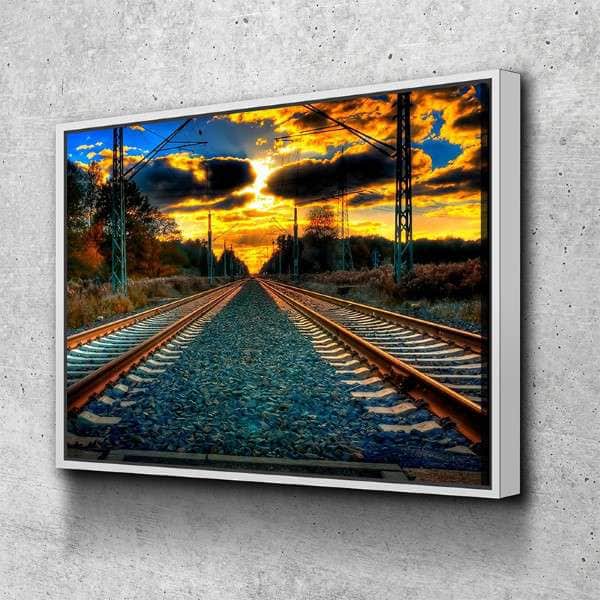 Train Tracks Wall Art – Canvas Freaks