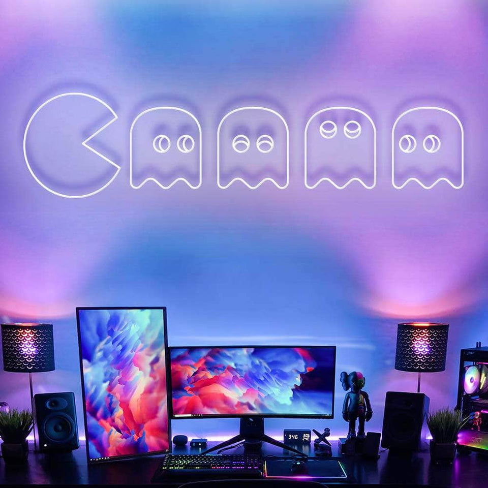 Pac Man Neon Sign – Canvas Freaks