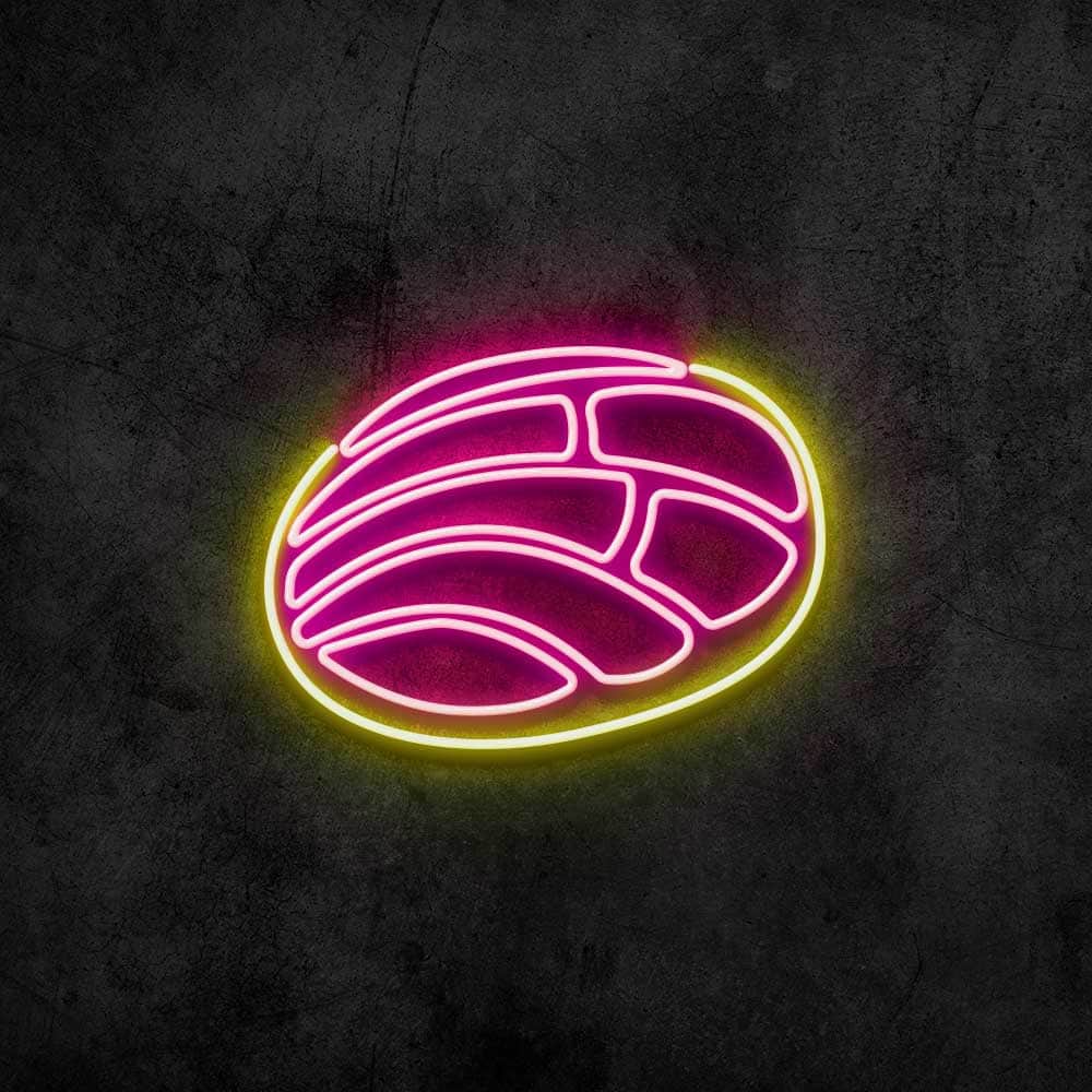 Concha Bread Neon Sign – Canvas Freaks