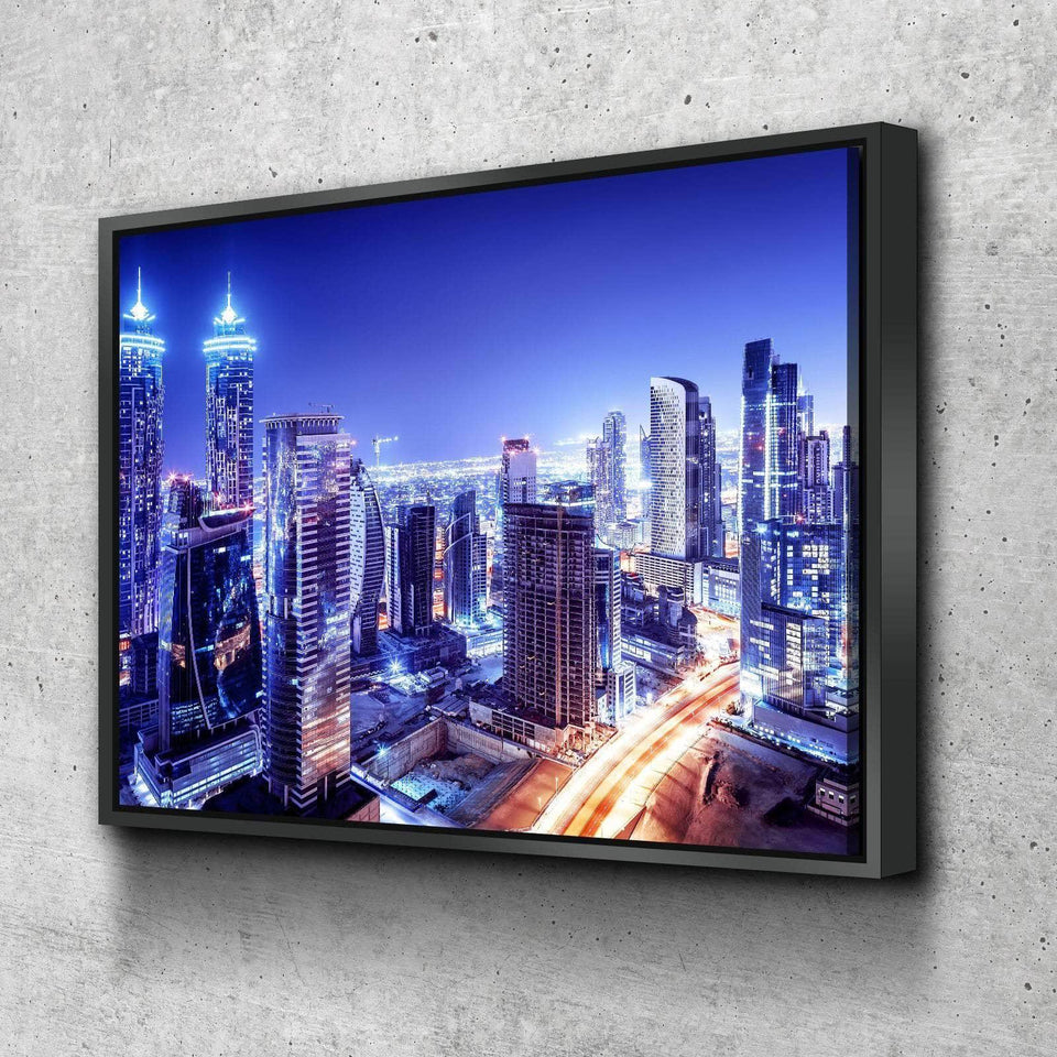 Neon Dubai Wall Art – Canvas Freaks