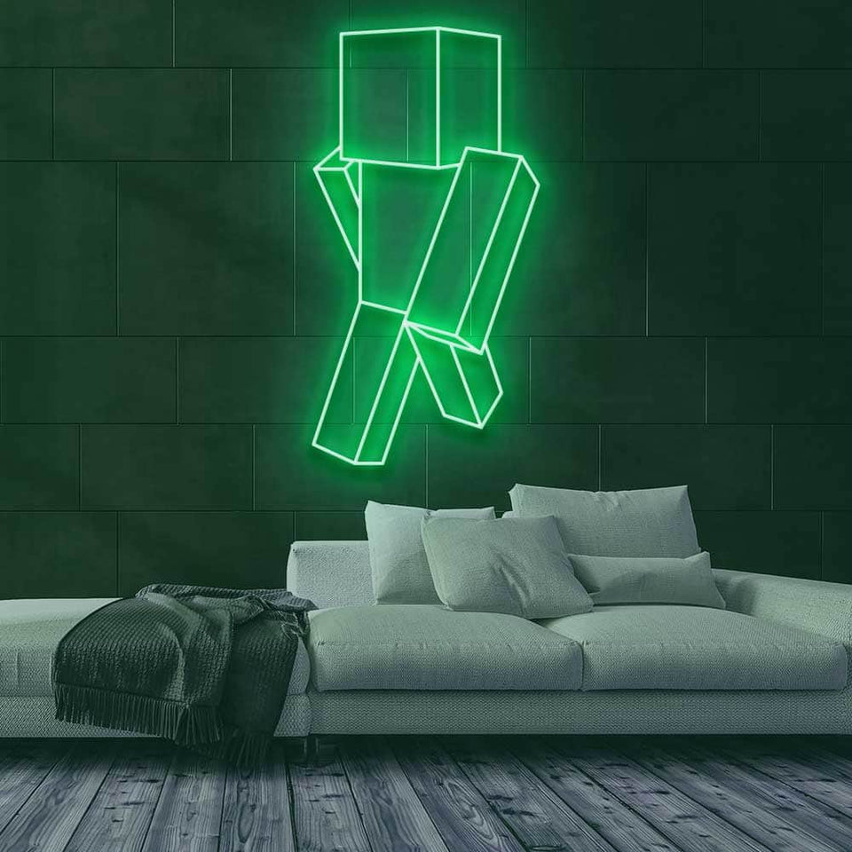 Minecraft Neon Sign – Canvas Freaks