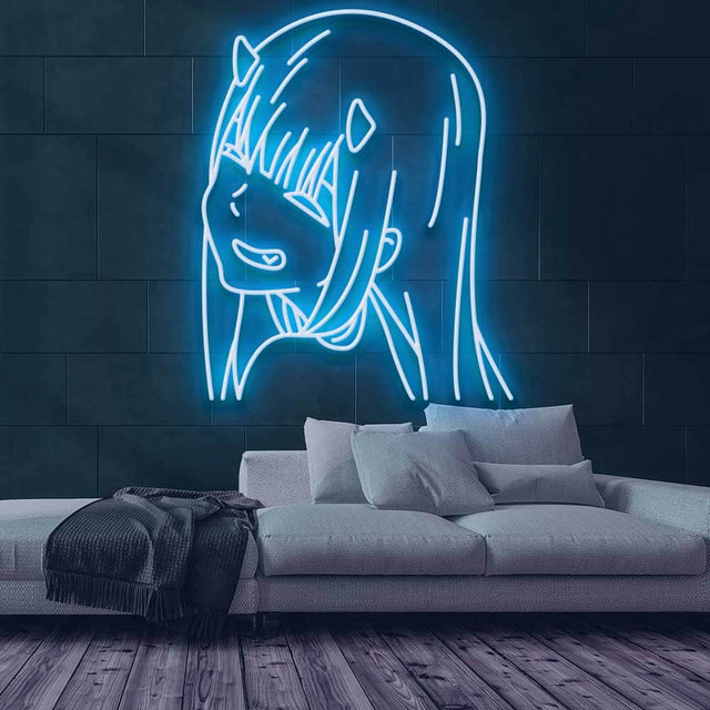 Zero Two Neon Sign – Canvas Freaks
