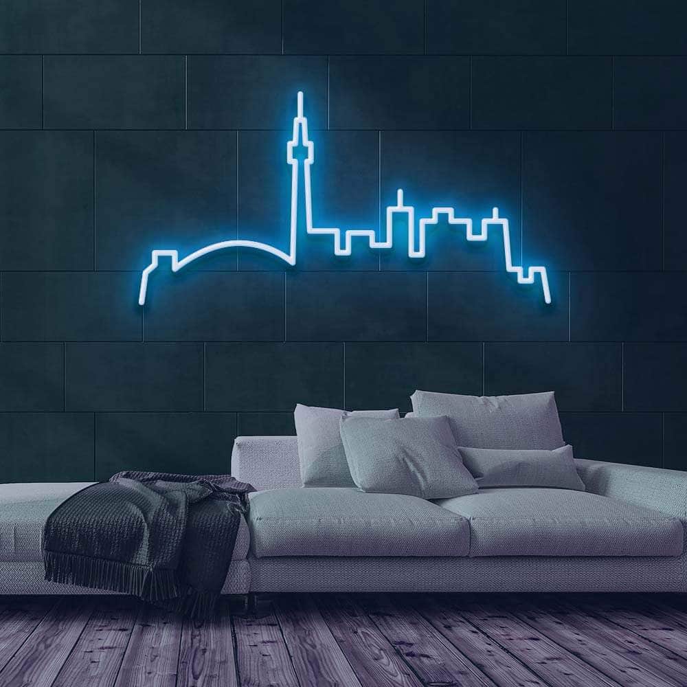 Toronto Skyline Neon Sign – Canvas Freaks