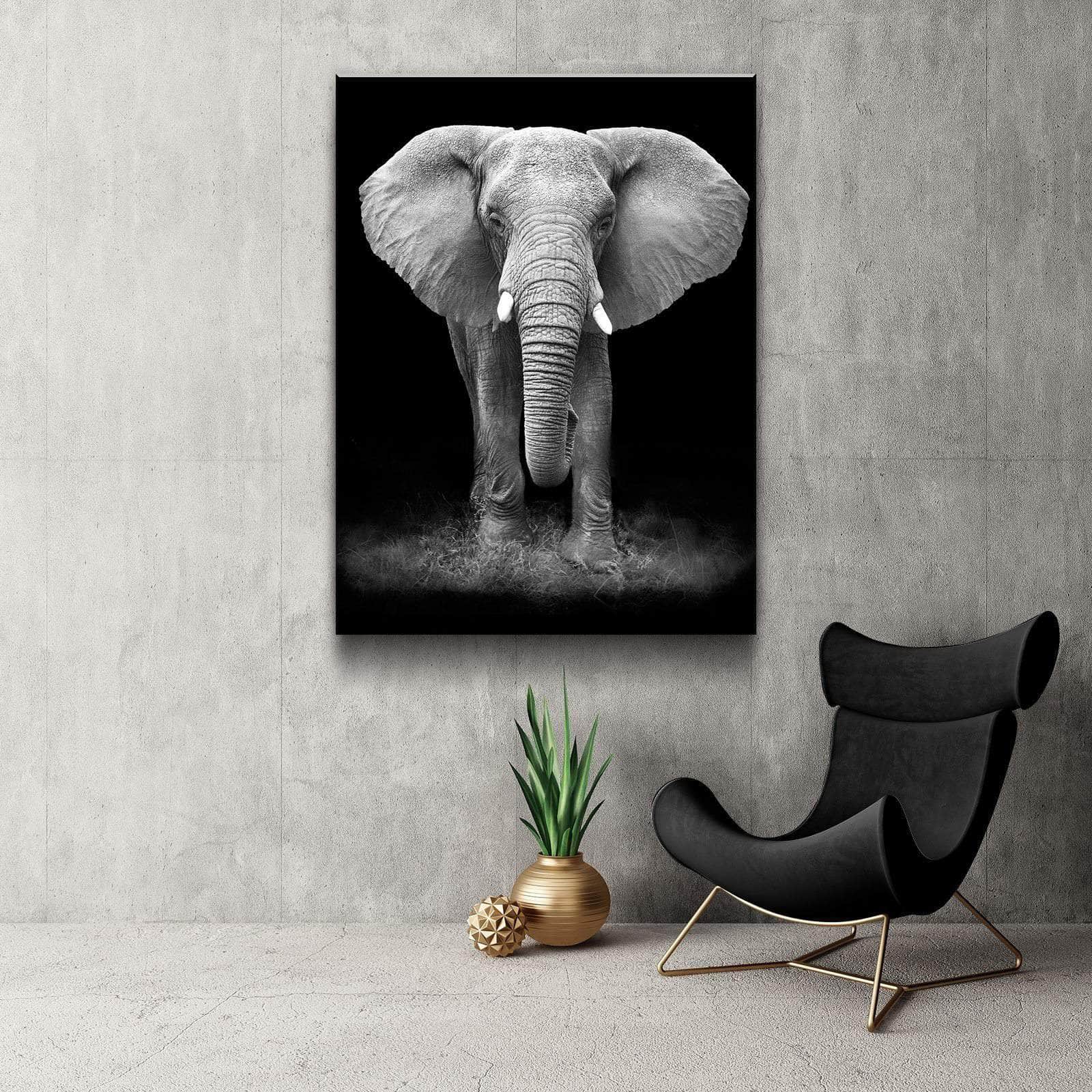 Wise Elephant Wall Art – Canvas Freaks