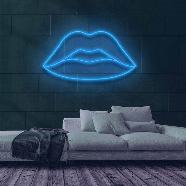 Pucker Up Neon Sign – Canvas Freaks