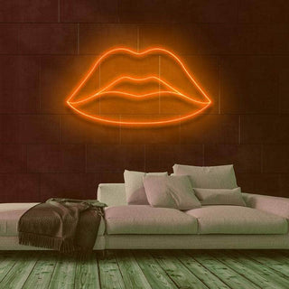 Pucker Up Neon Sign – Canvas Freaks