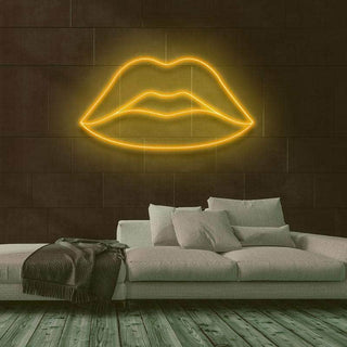 Pucker Up Neon Sign – Canvas Freaks