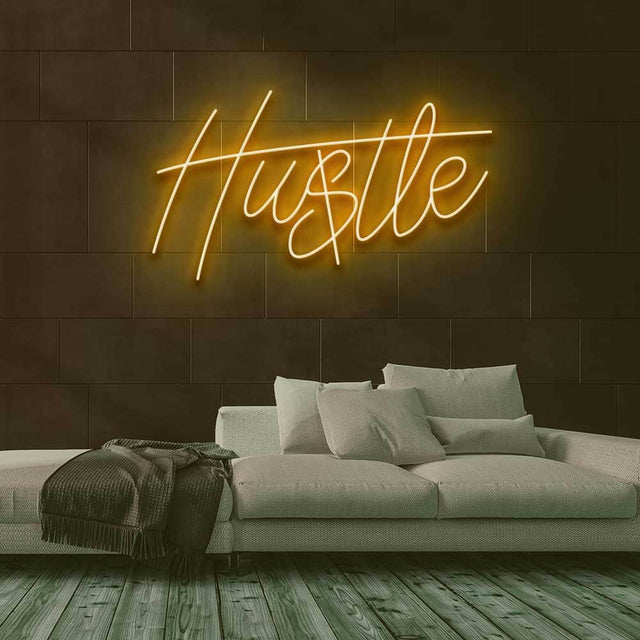 Hustle Neon Sign – Canvas Freaks
