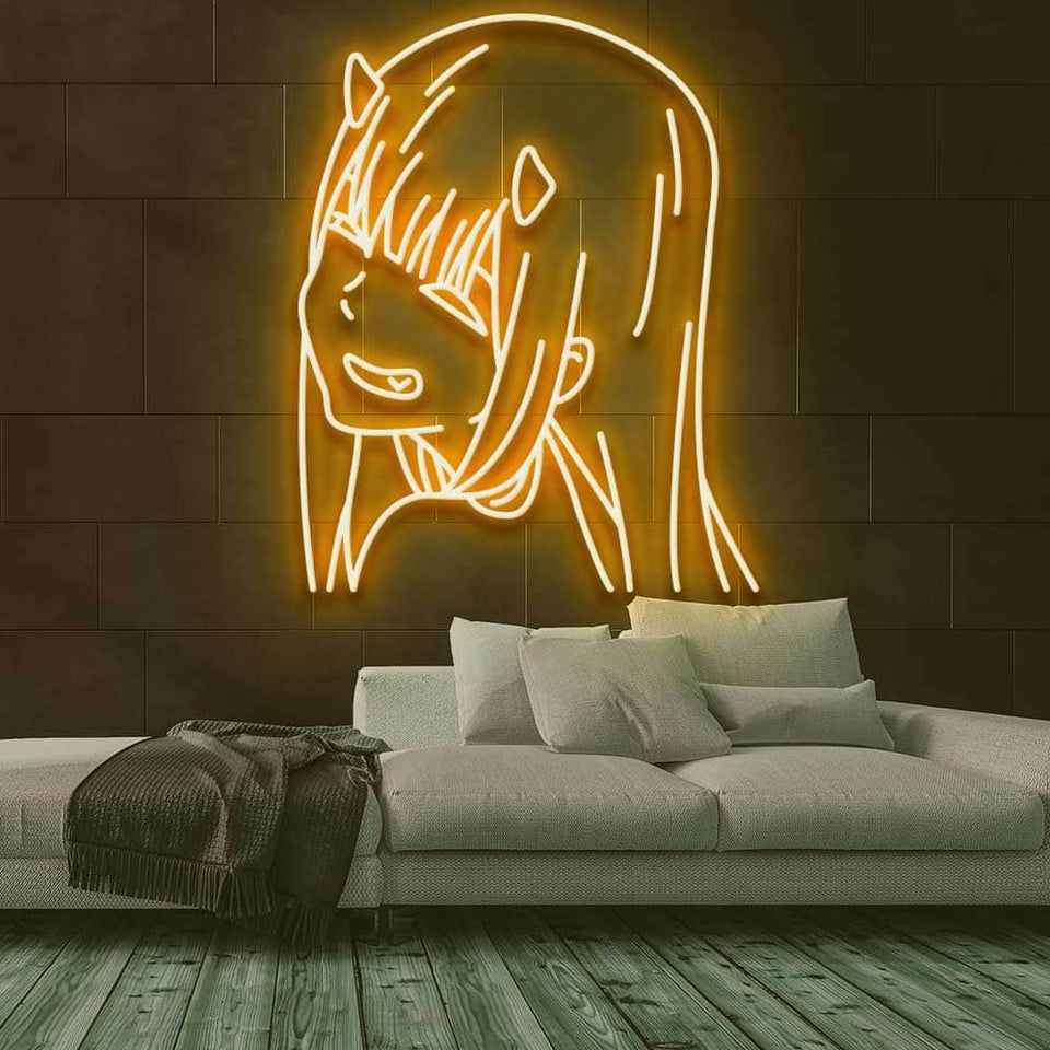 Zero Two Neon Sign – Canvas Freaks